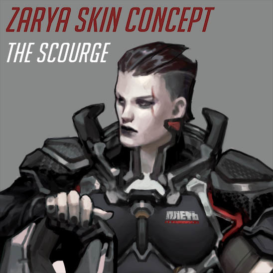ArtStation - Zarya The Scourge (!FANART!)