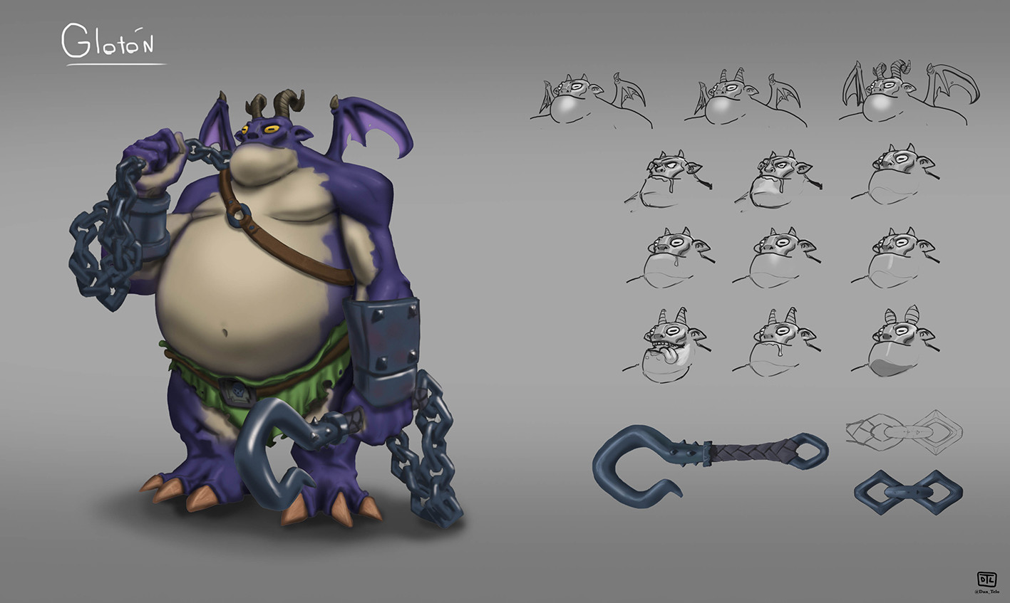 ArtStation - Glotón (glutton)