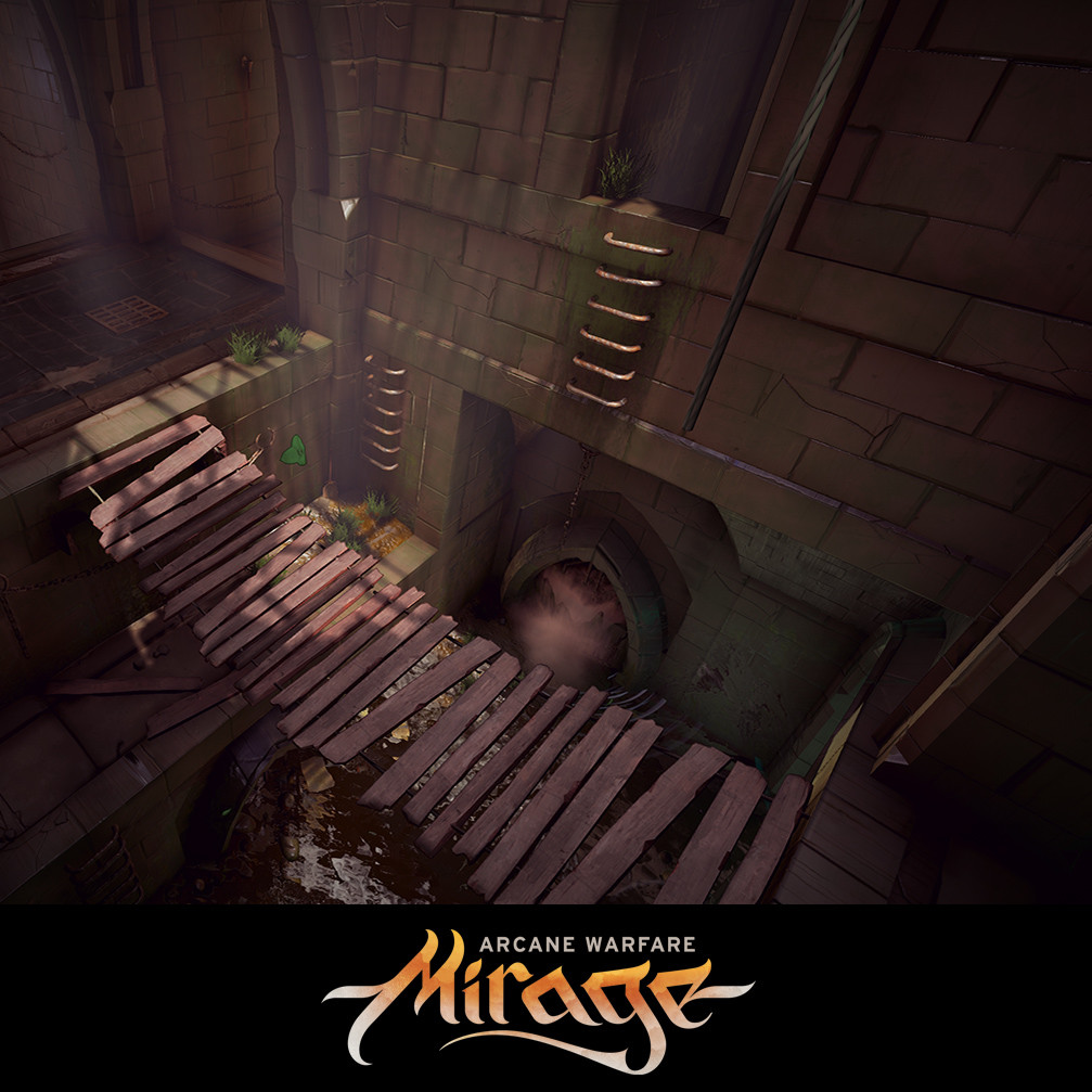 ArtStation - Mirage: Storm Drain Map, Brandon Phoenix