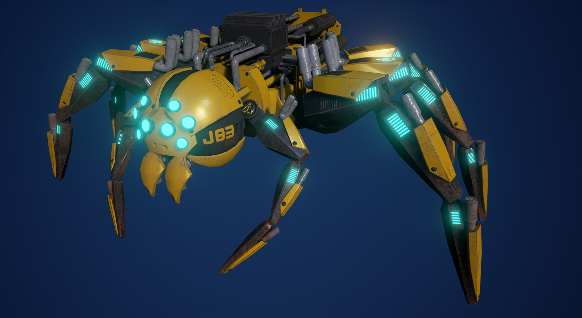 ArtStation - Robo-Spider