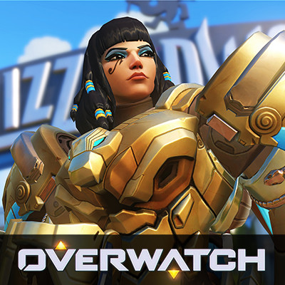 ArtStation - OVERWATCH - Pharah 'ASP' Character Skin