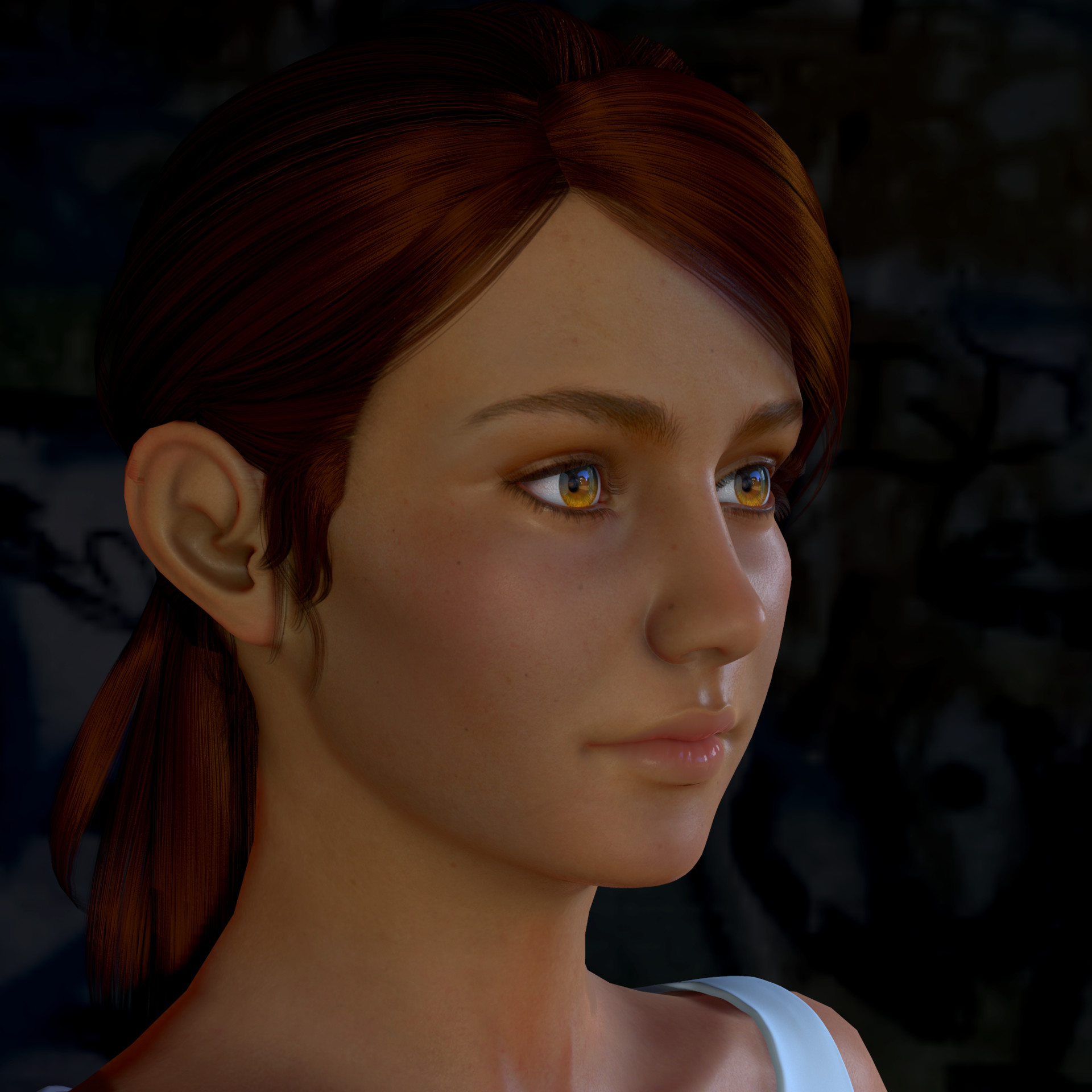 ArtStation - Game Character - "Laura" WIP
