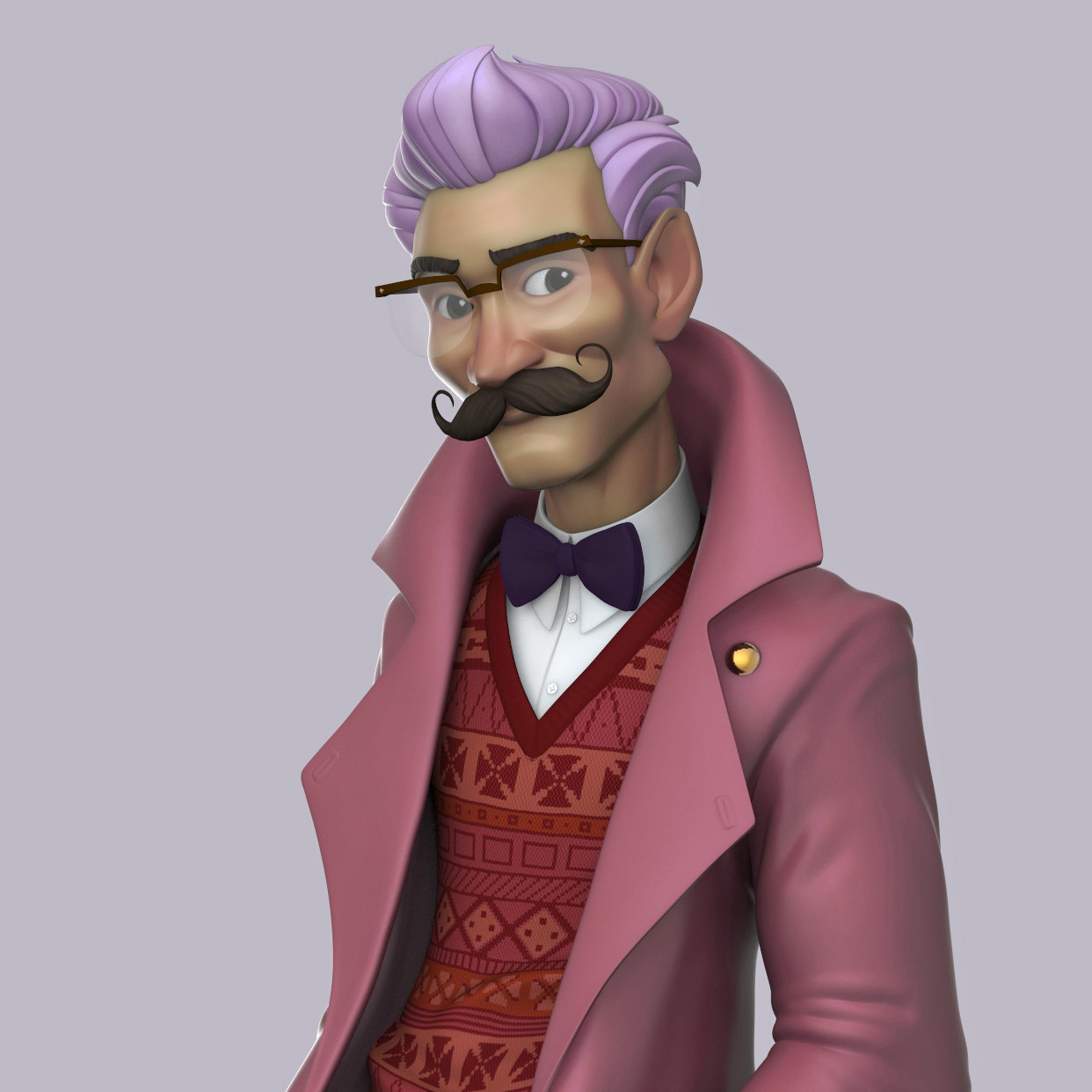 ArtStation - Purple Guy