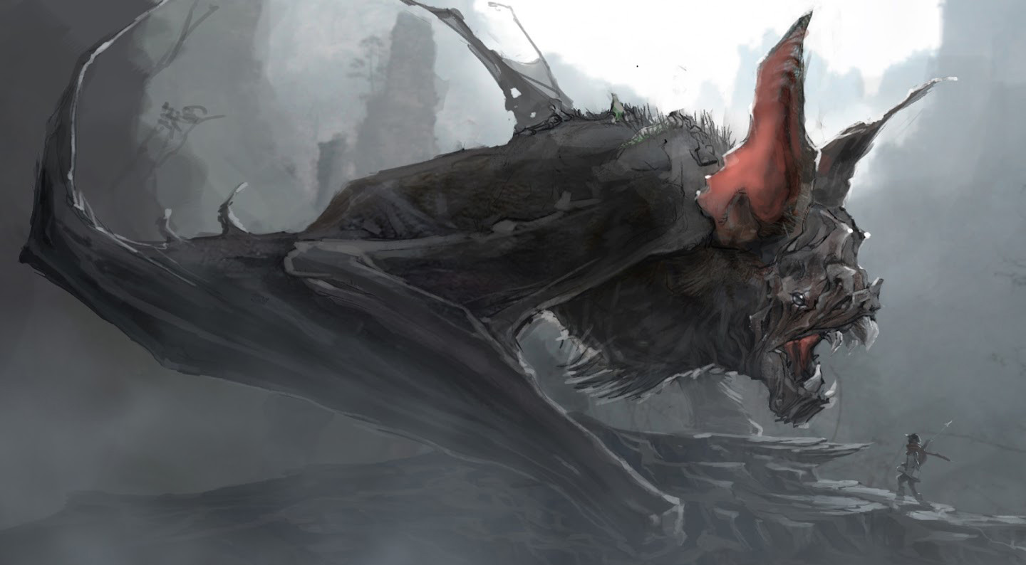 ArtStation - Character development / Bat