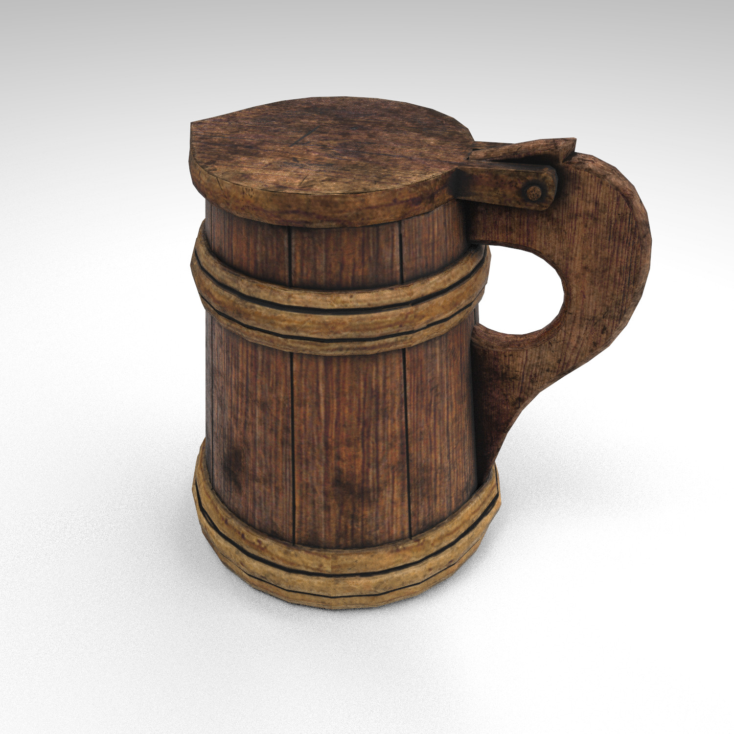 ArtStation - Wooden Tankard