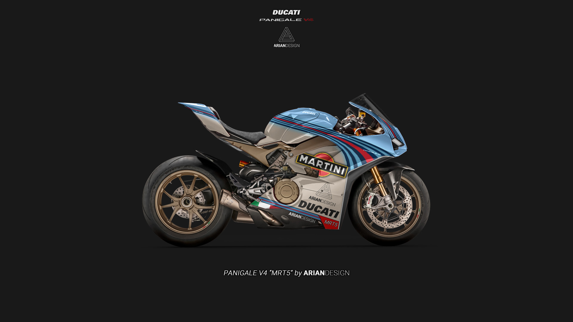ArtStation - Ducati Panigale V4 “MRT5” Livery