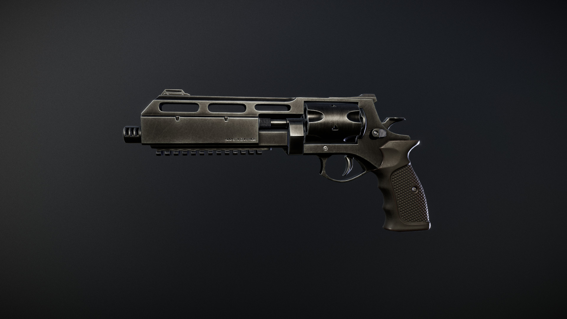 ArtStation - High Caliber Revolver