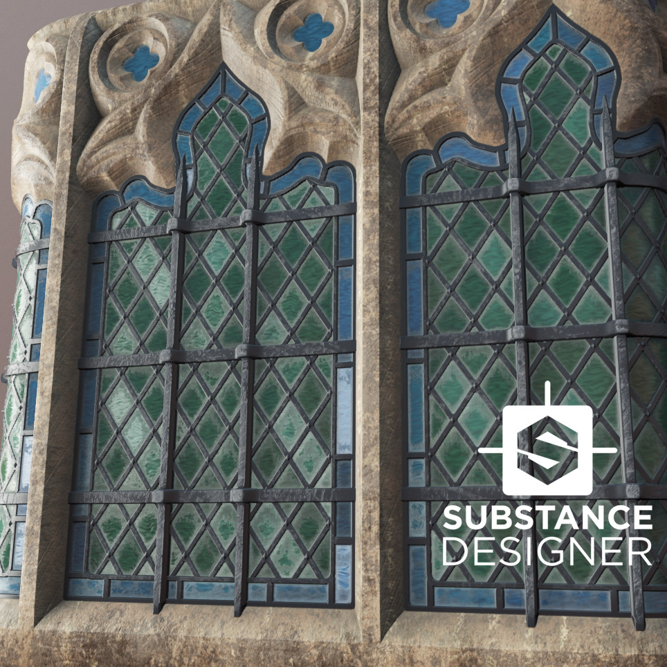 ArtStation - window tile