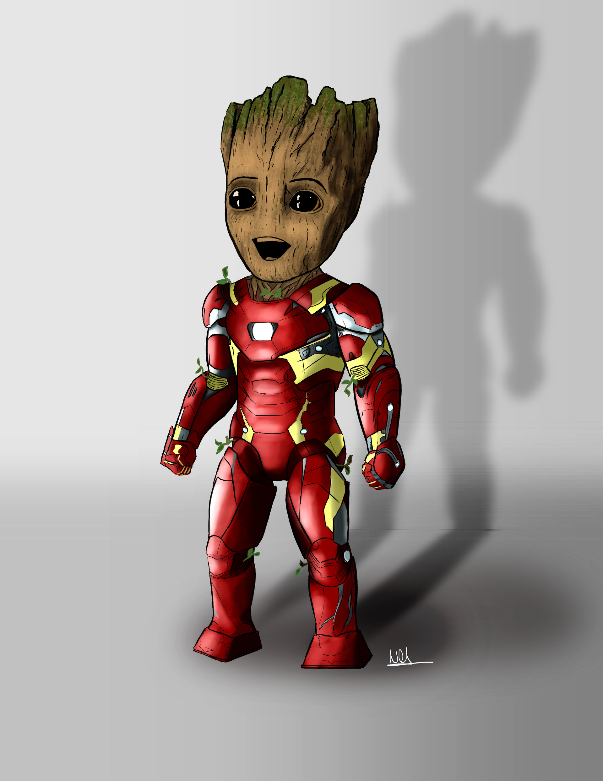 ArtStation - Iron Groot