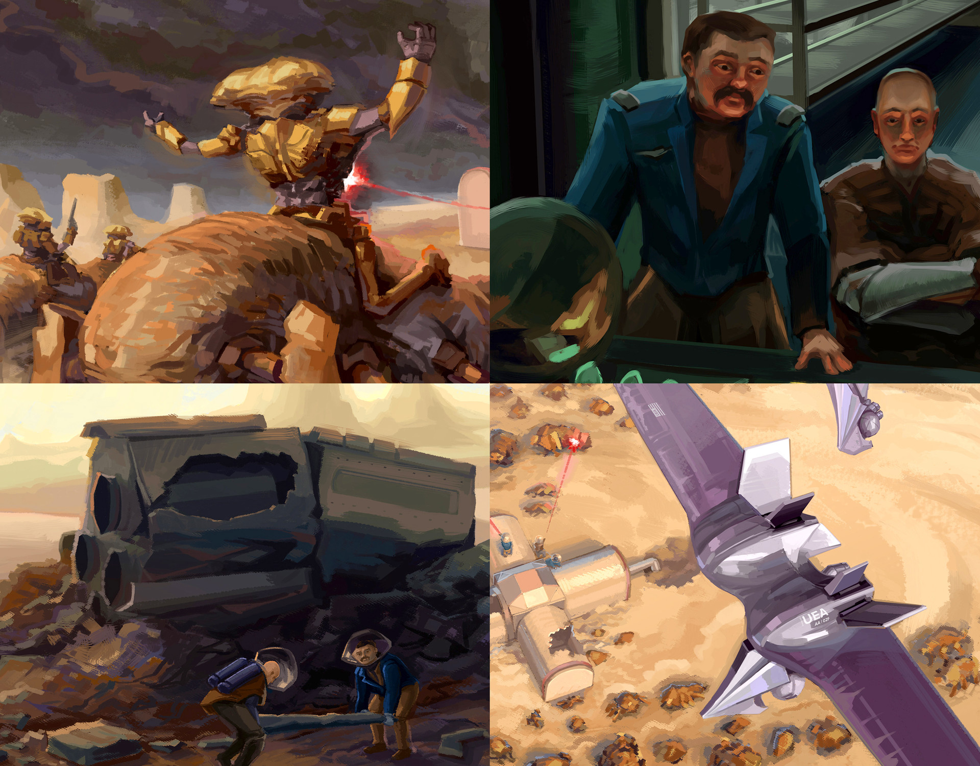 Andrew Ciskanik - Stranded – Story Concept