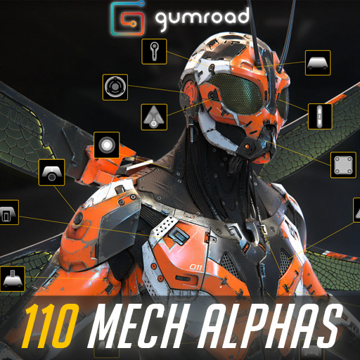 ArtStation - 110 Mech Alphas