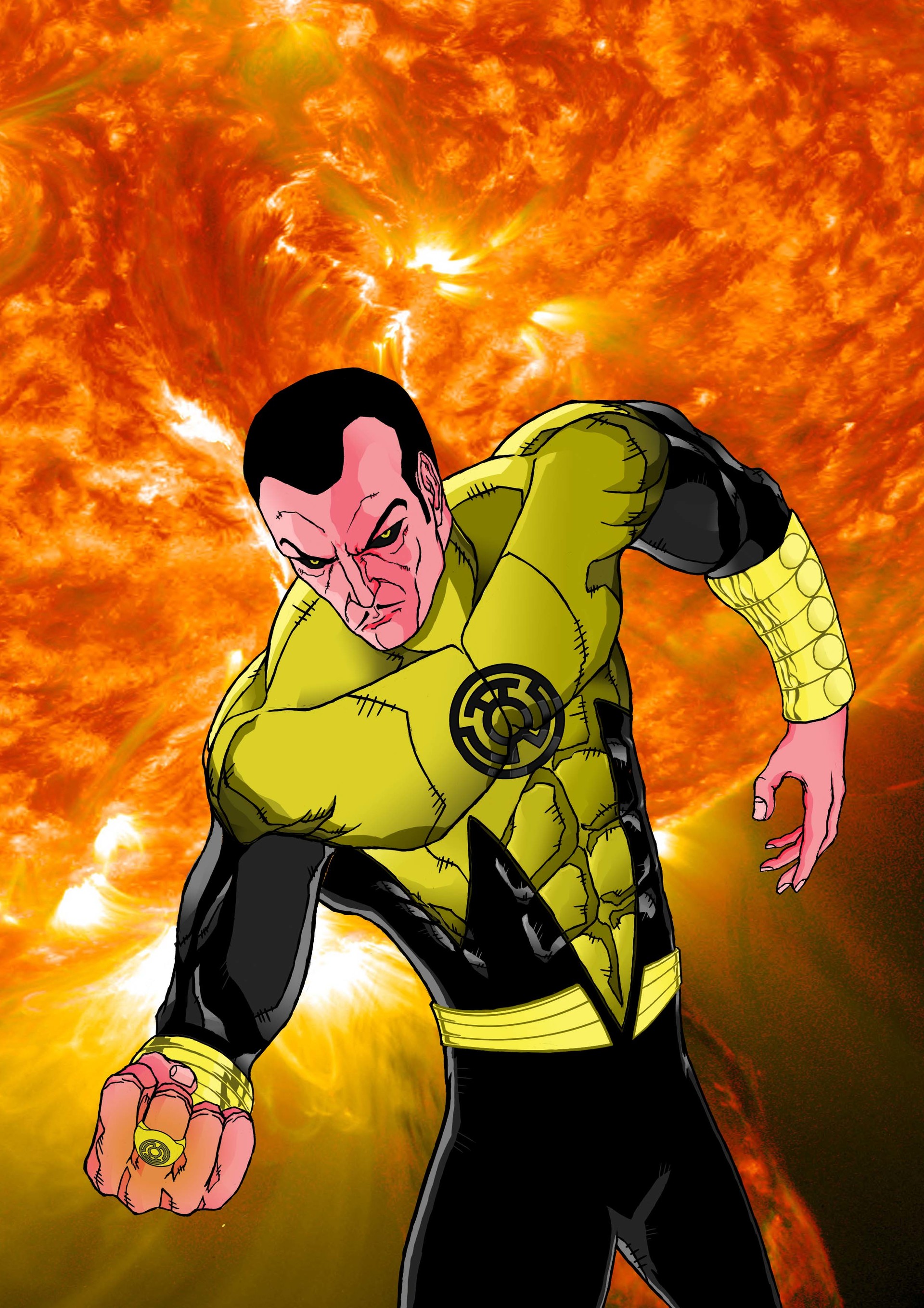 ArtStation - Sinestro fan art