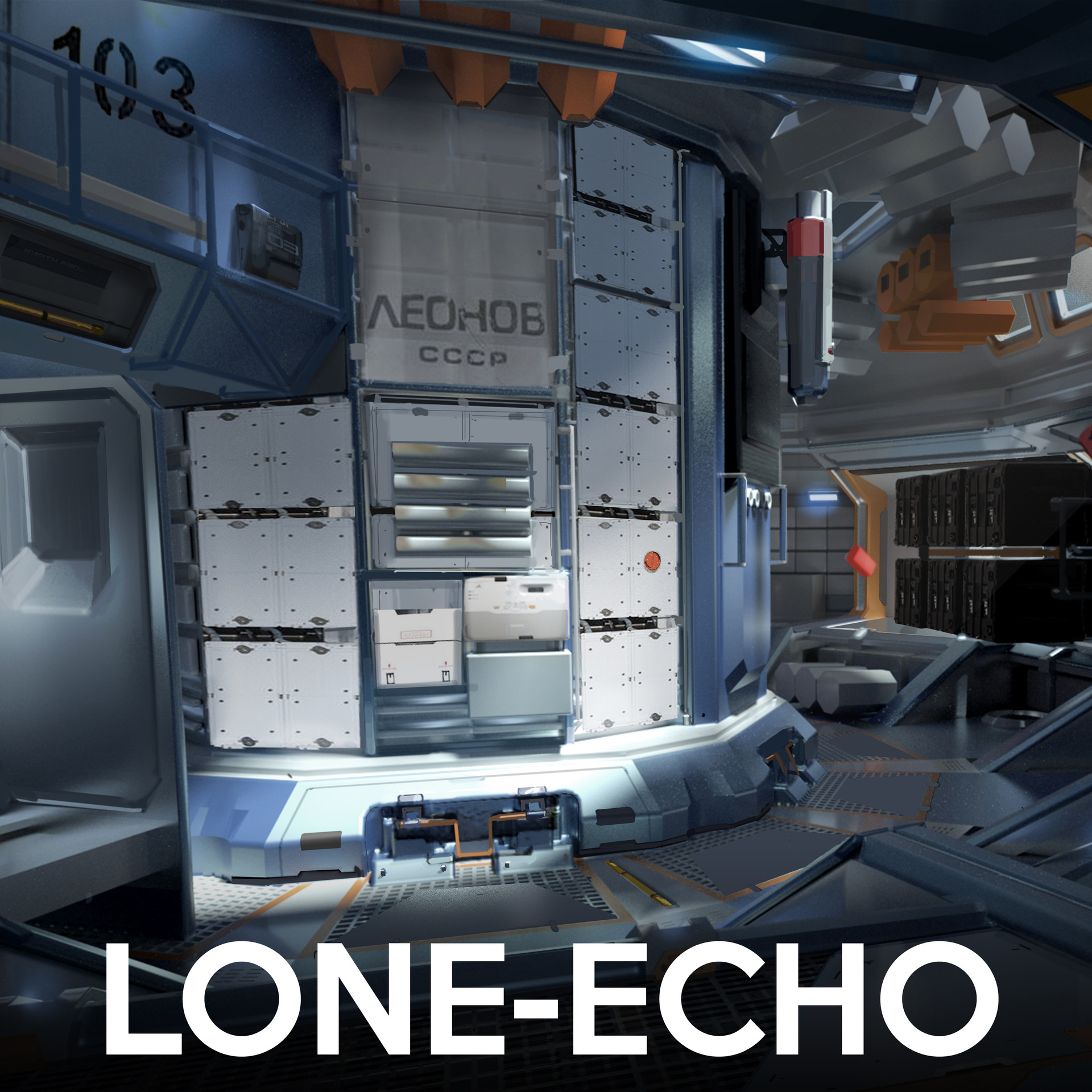 ArtStation - Lone_echo Concept-Art Env.