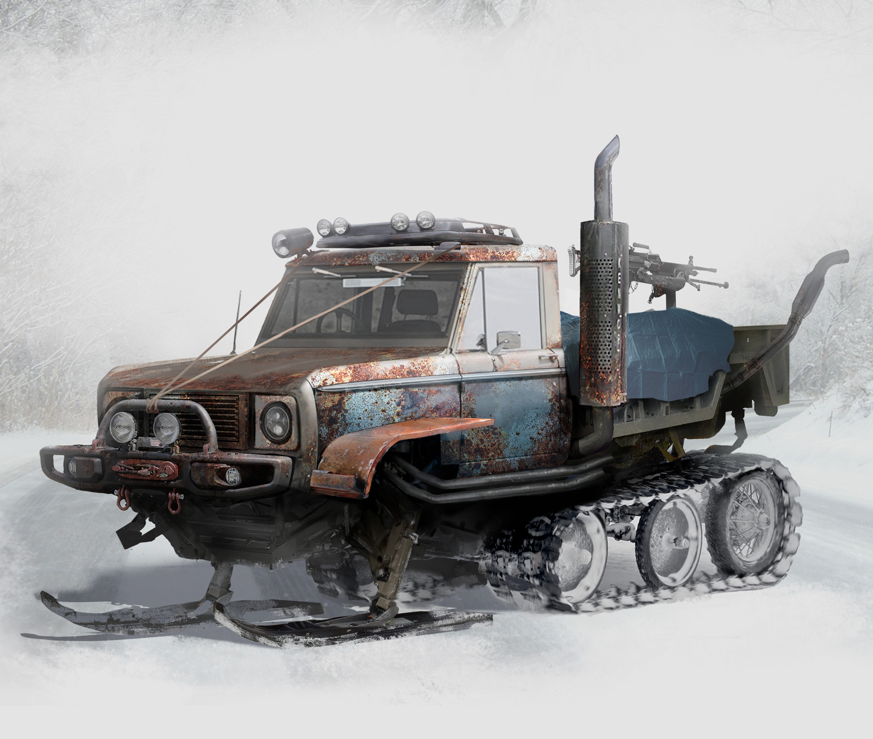 ArtStation - Snow Beast.