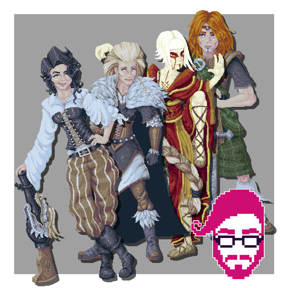 ArtStation - "Knights in Spurs" Characters