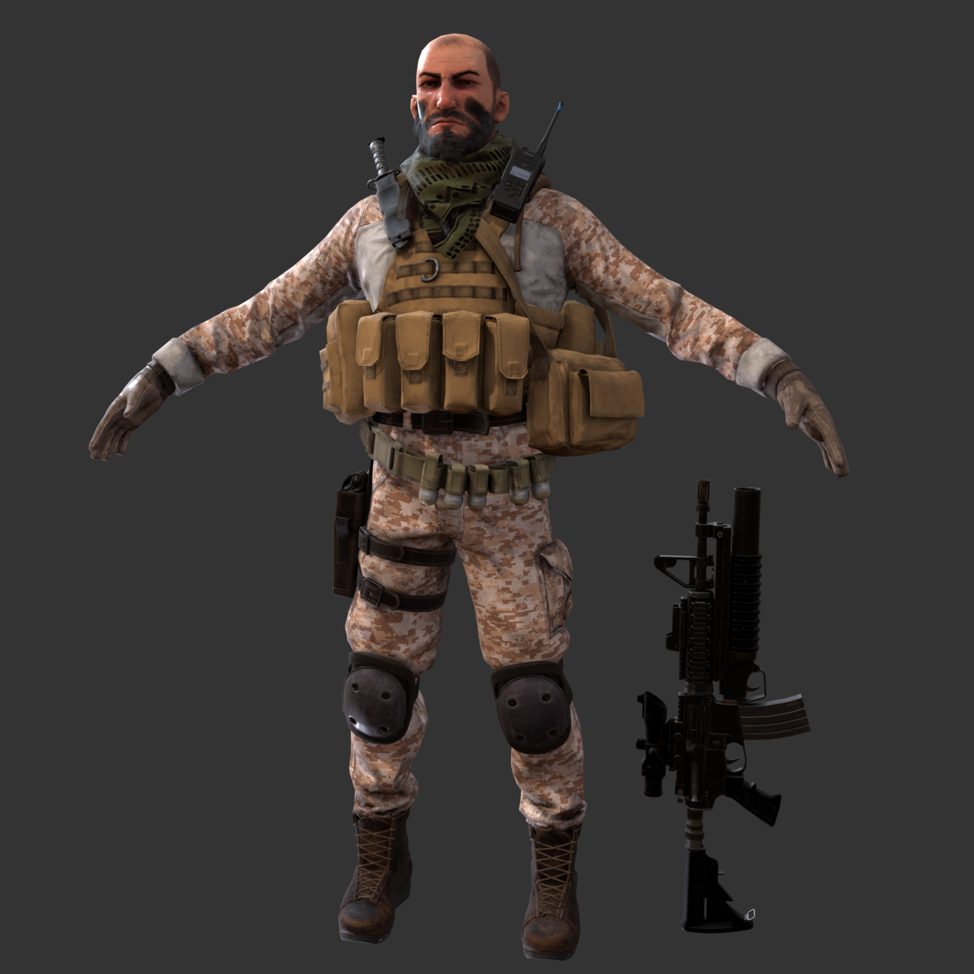 ArtStation - Soldier