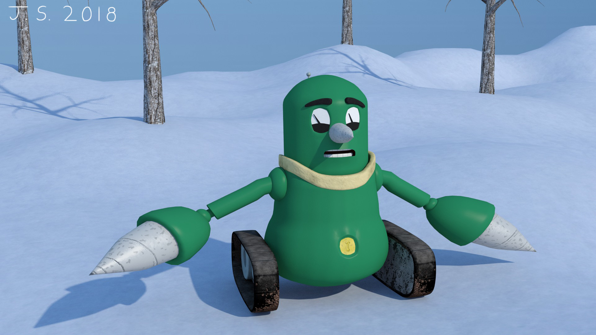 ArtStation - Grounder 3D Animation