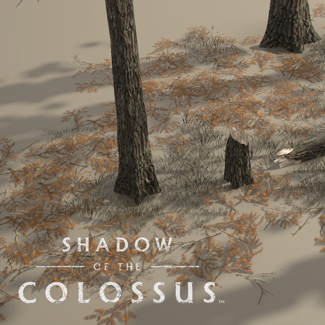 ArtStation - Shadow of the Colossus: Dead forest