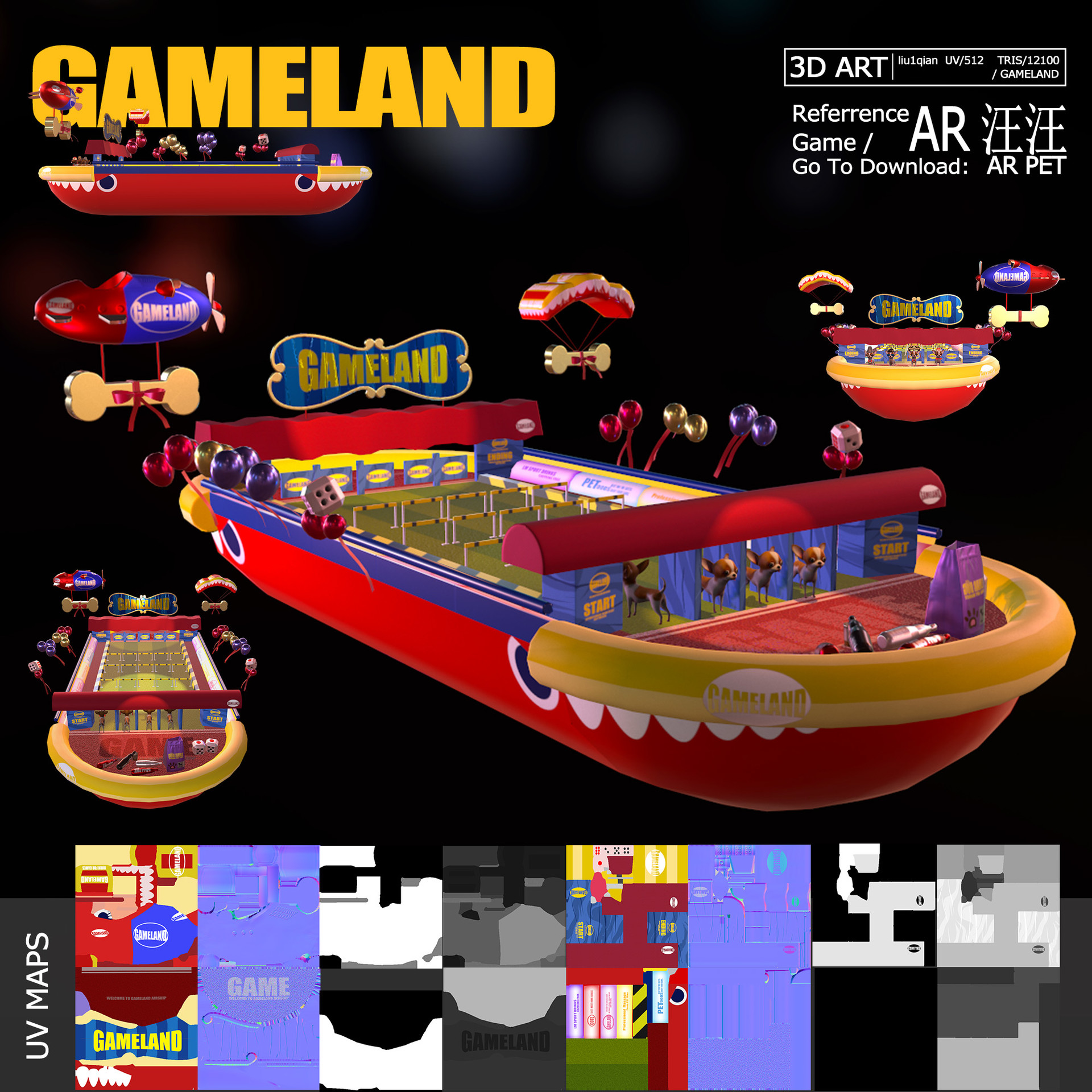 ArtStation - GAMELAND_COMPETITION TERRAIN_TRACK