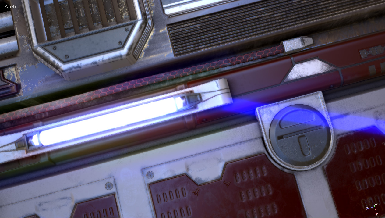 ArtStation - Engineering Floor - Second Paint Design