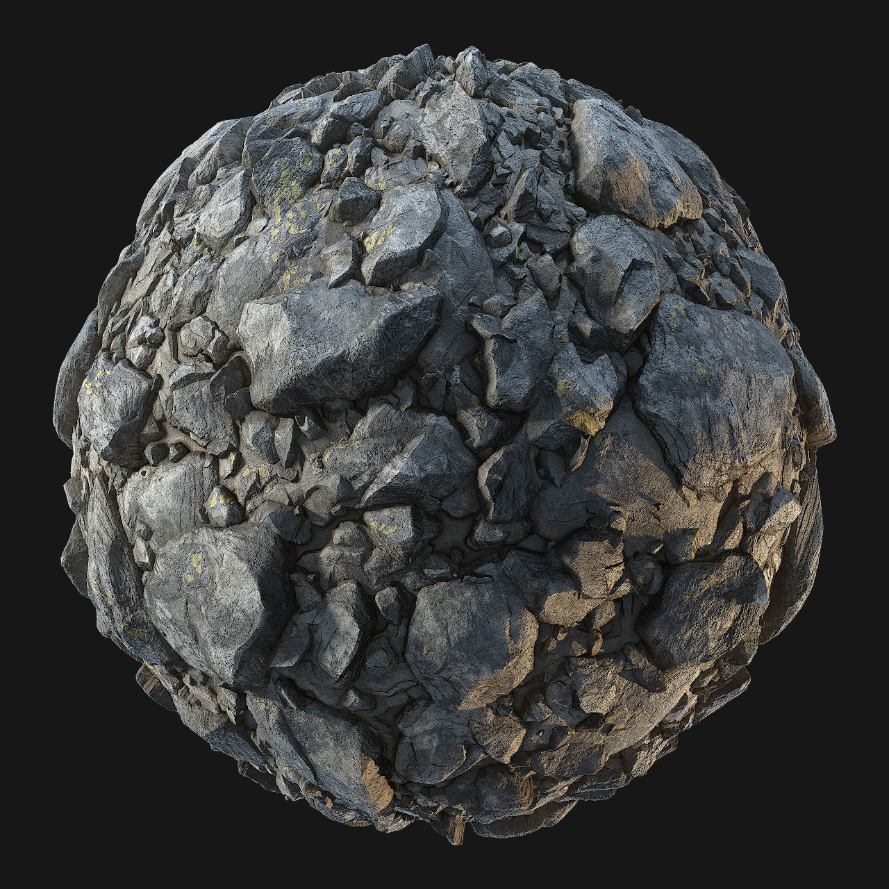 ArtStation - Mountain Rock Debris