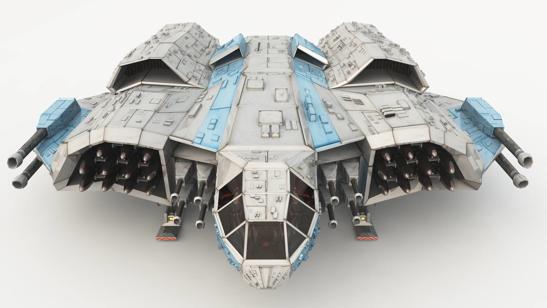 ArtStation - CDF Heavy Gunship