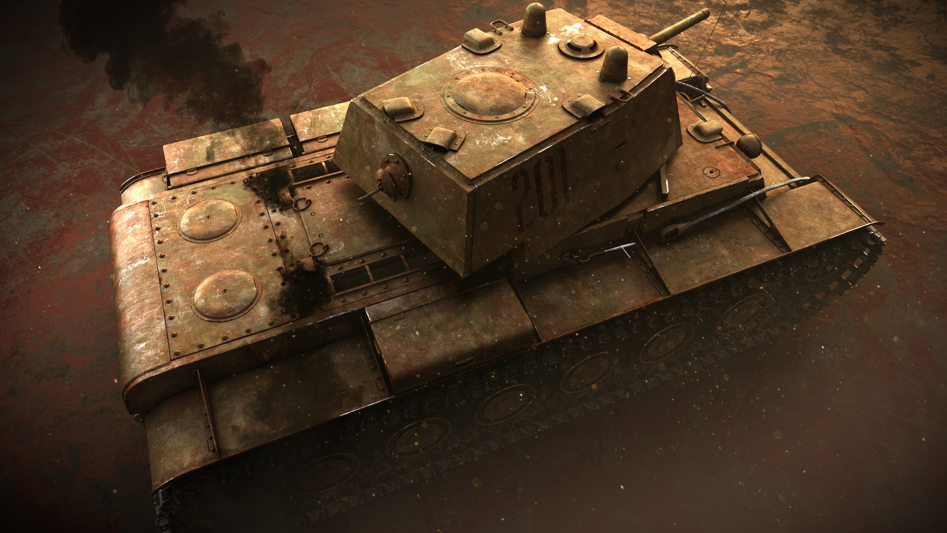 ArtStation - Heavy tank "KV"