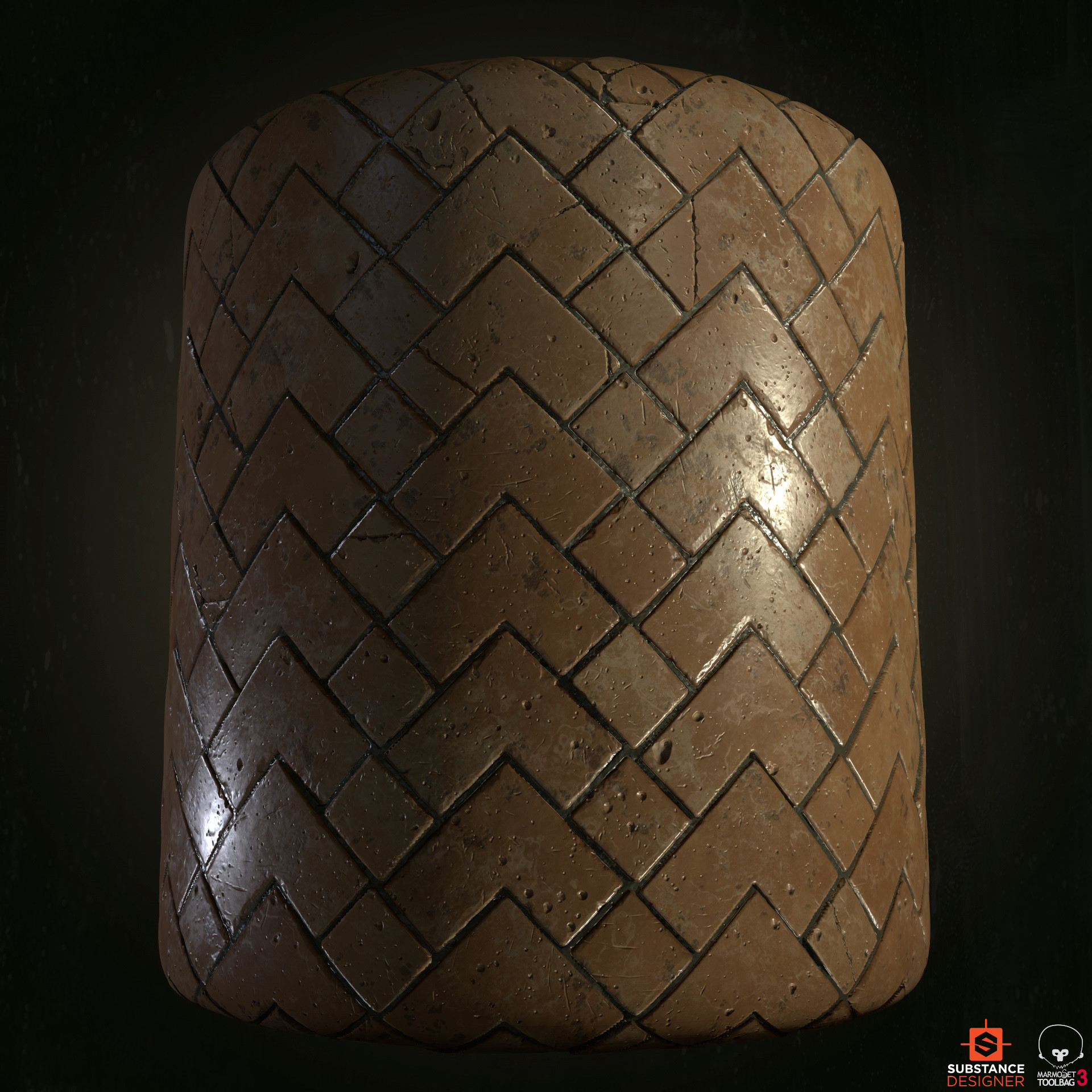 ArtStation - San Francisco Bart Ground Texture Study