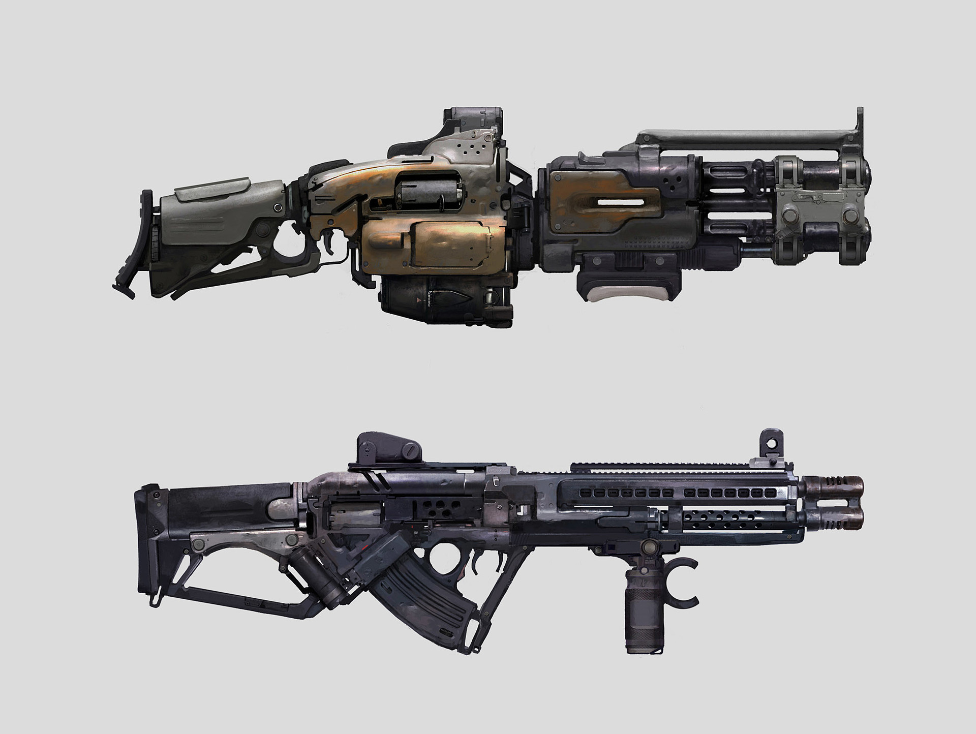 ArtStation - Guns, more guns