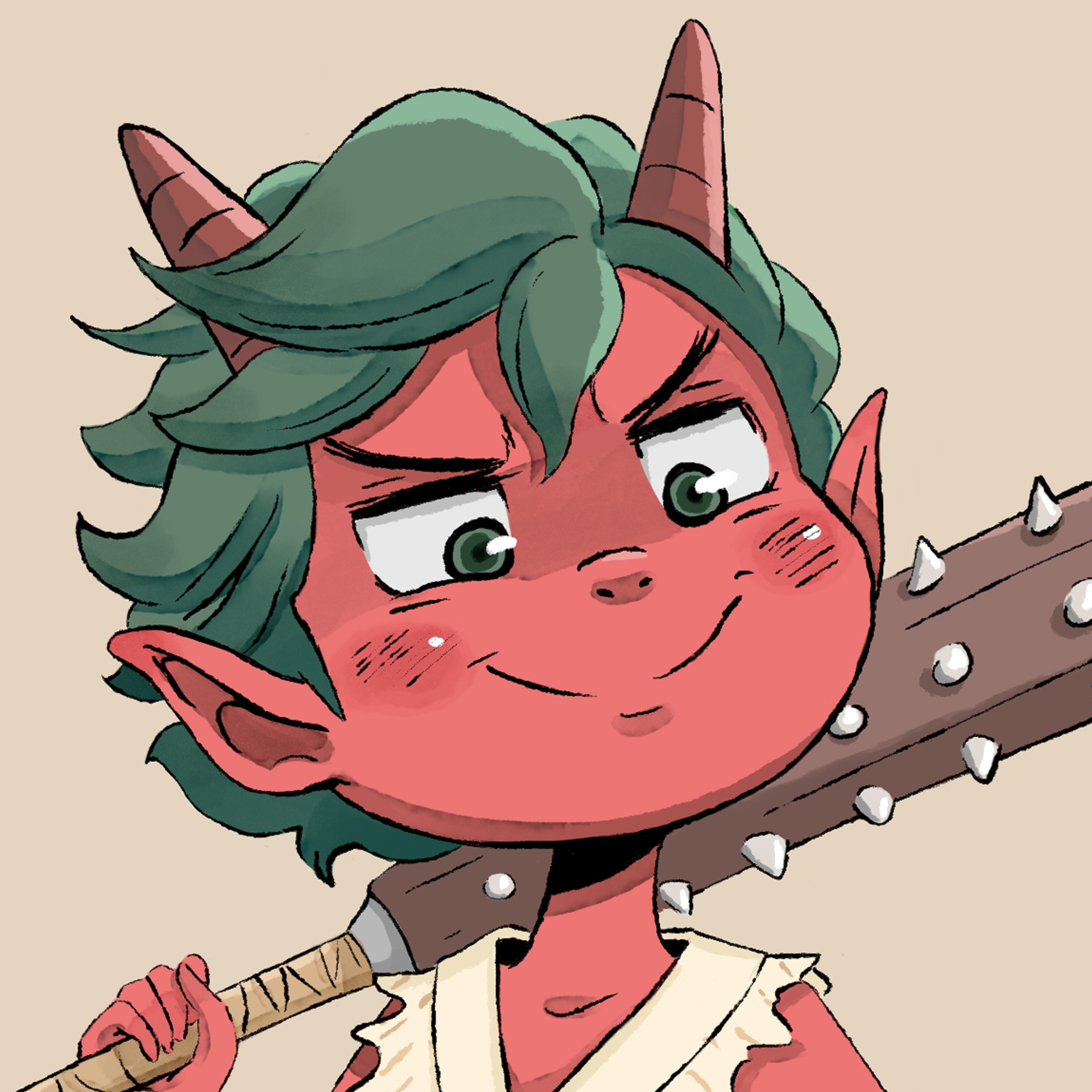 ArtStation - Yōkai - Oni