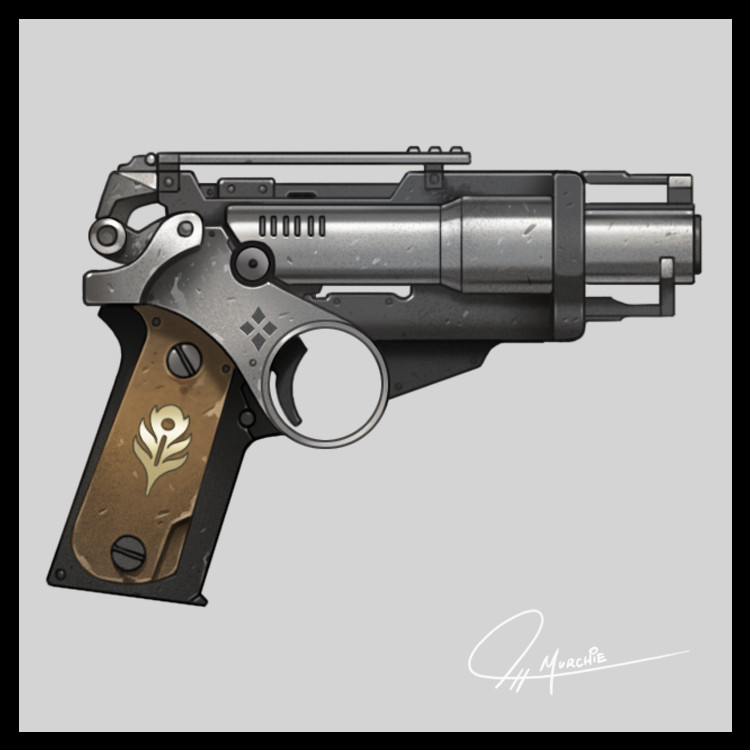 ArtStation - Sci-Fi Handgun Concepts