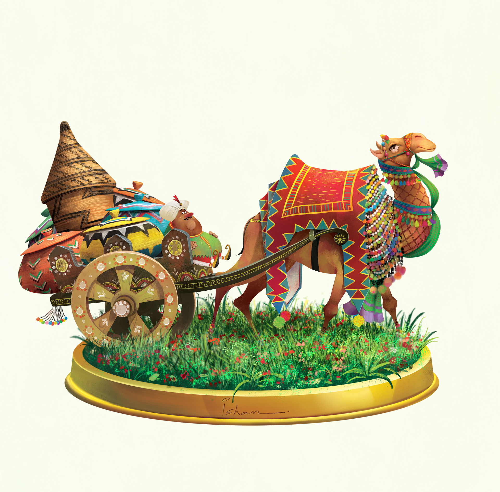 ArtStation - Character designs of Traditional Indian characters