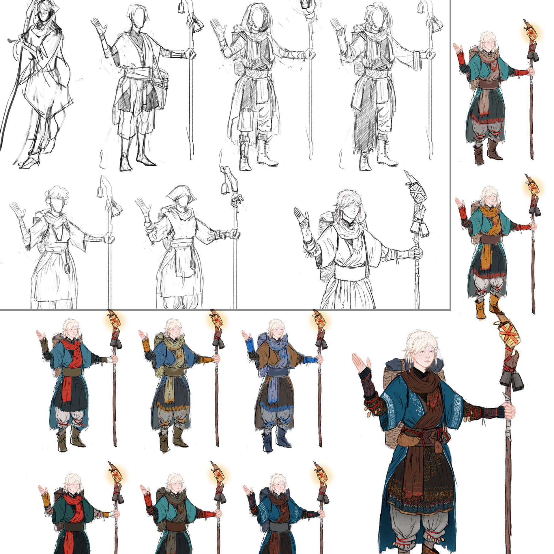 ArtStation - shepherd concepts