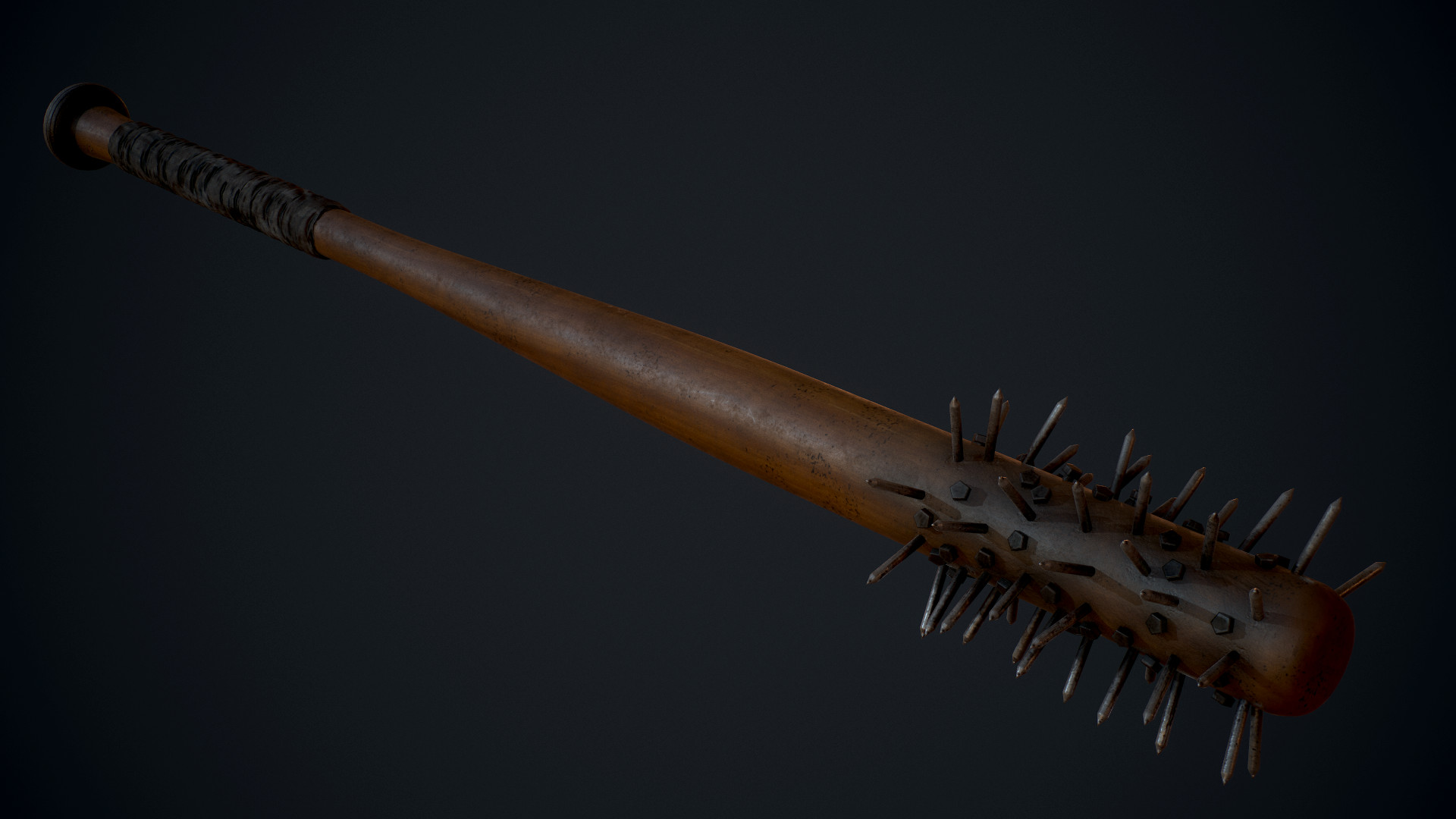 ArtStation - POST APOCALYPTIC BASEBALL BAT
