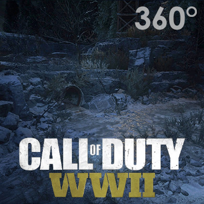 ArtStation - COD:WWII Ambush infiltration Area