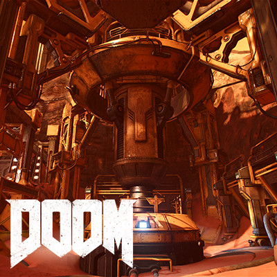 ArtStation - DOOM: The UAC Map Environments