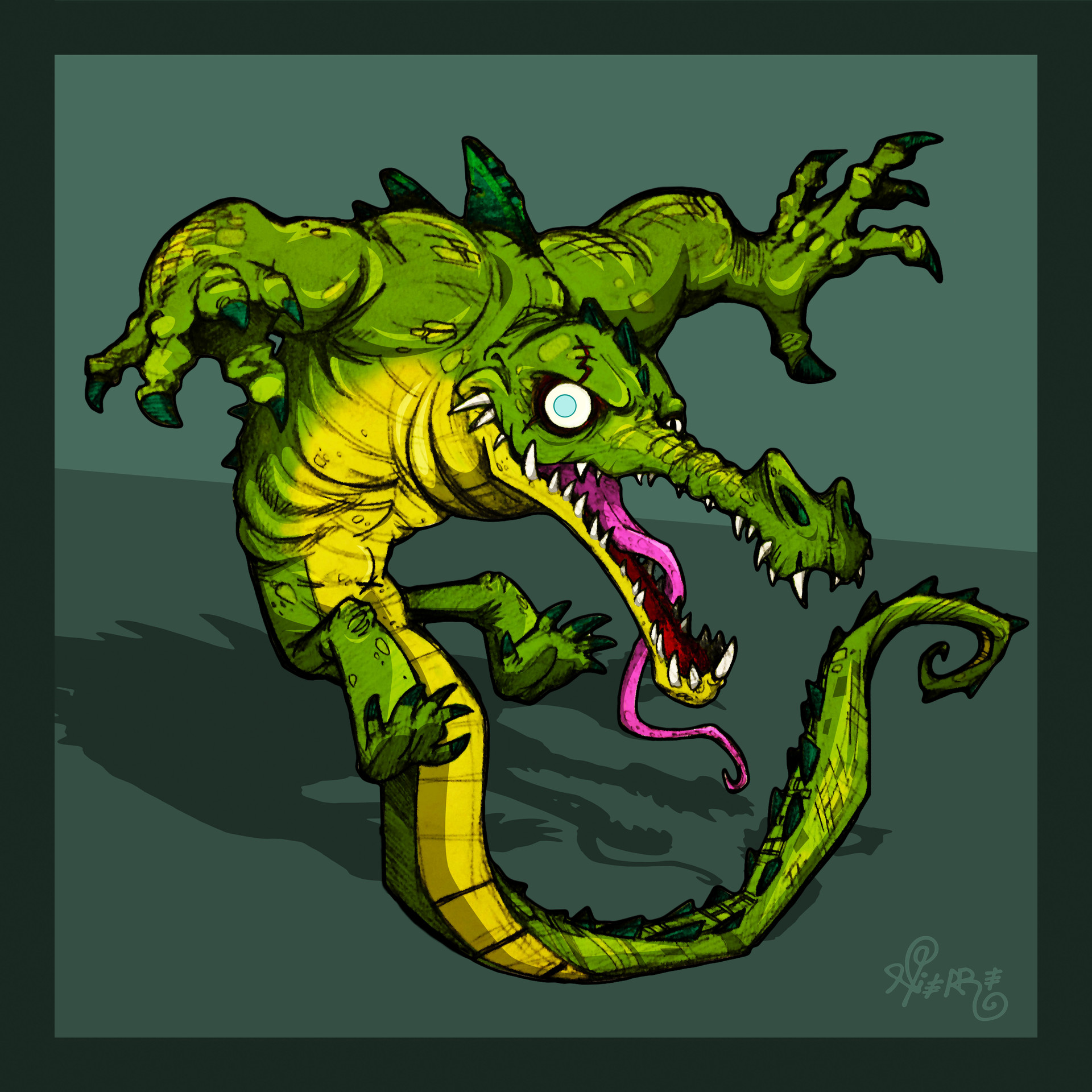 ArtStation - "Turbo- Gator"