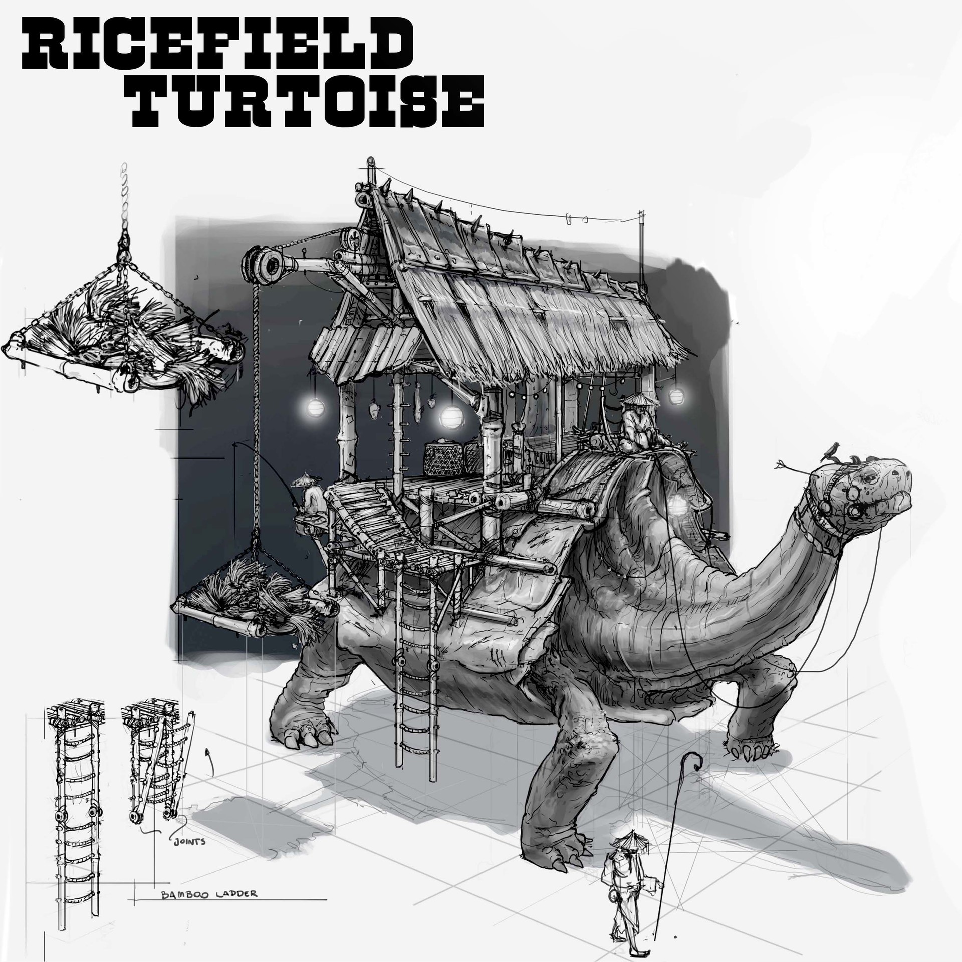 ArtStation - Ricefield Tortoise