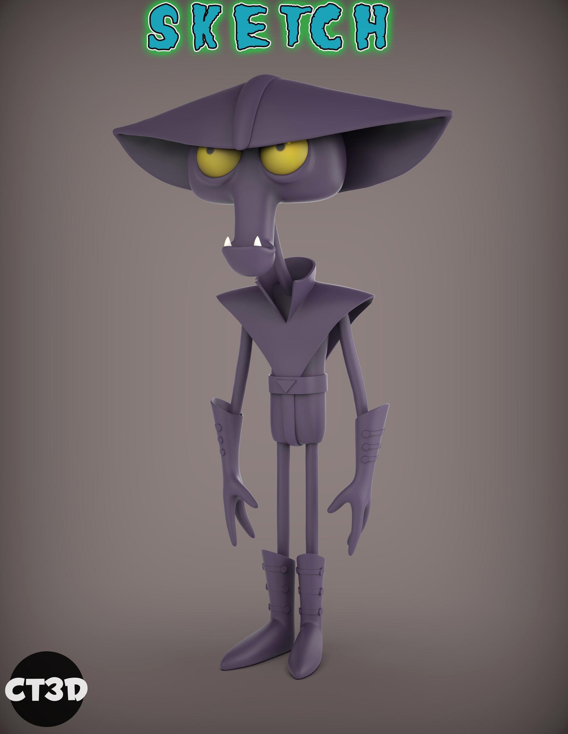 ArtStation - Rick and Morty: Alien Sketch