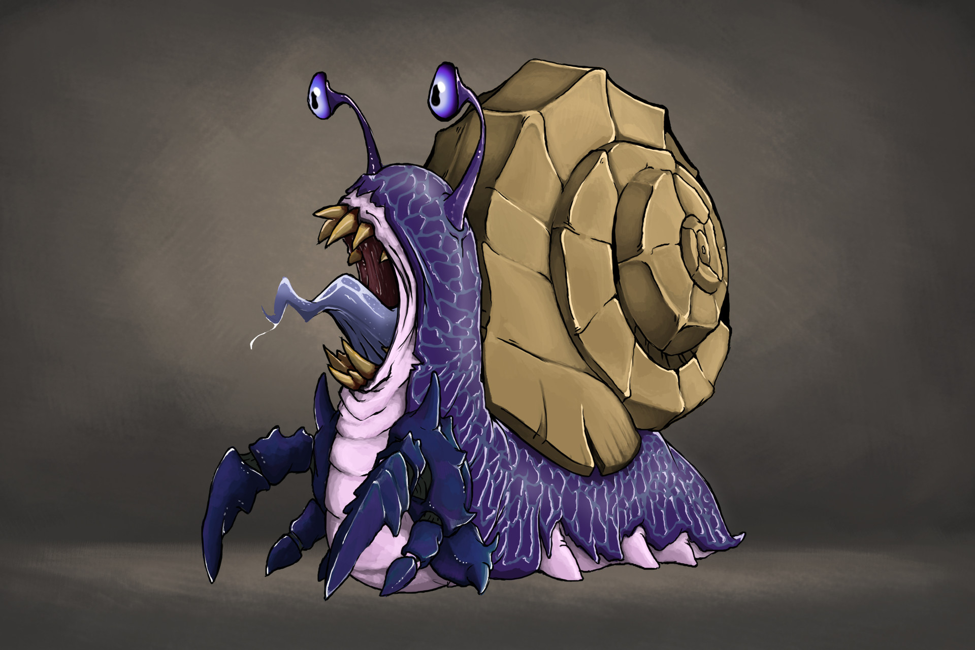 ArtStation - Concept Art - Snail-Crab