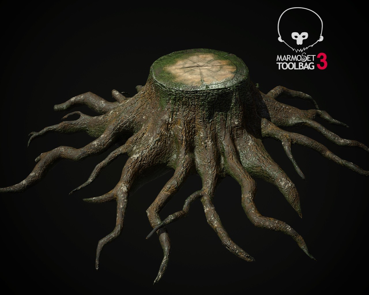 ArtStation - Tree Stump
