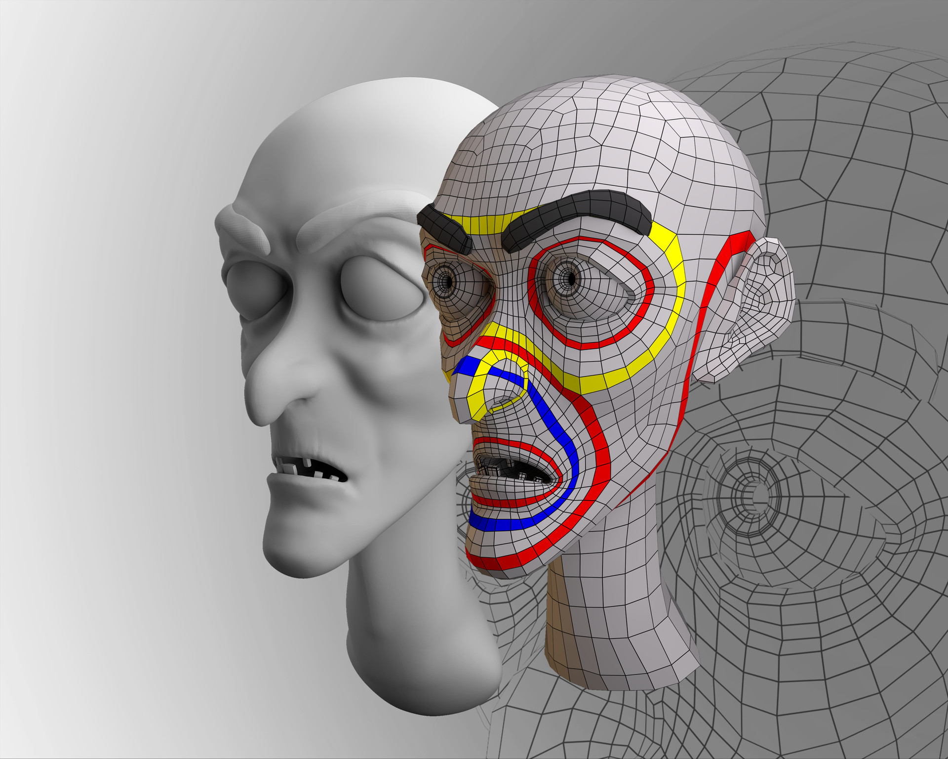 ArtStation - Stylized head practice