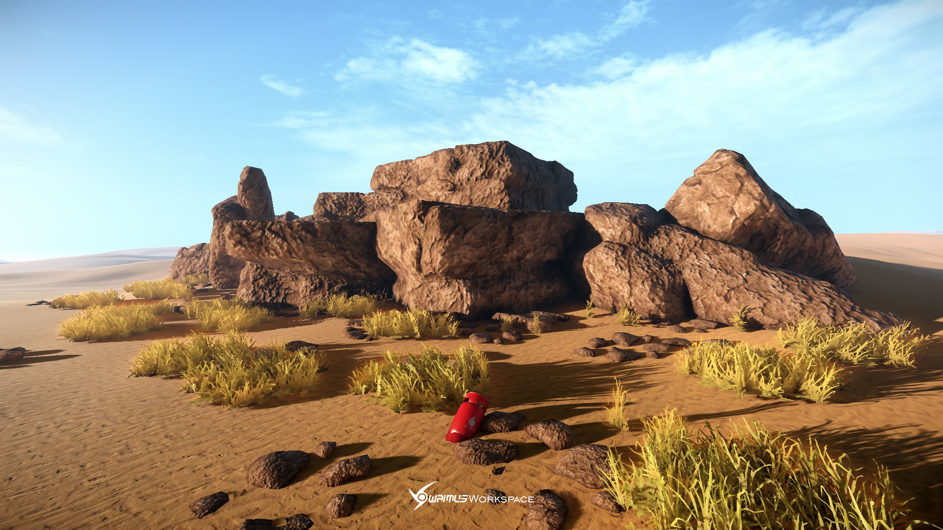 ArtStation - Desert Rock Structure