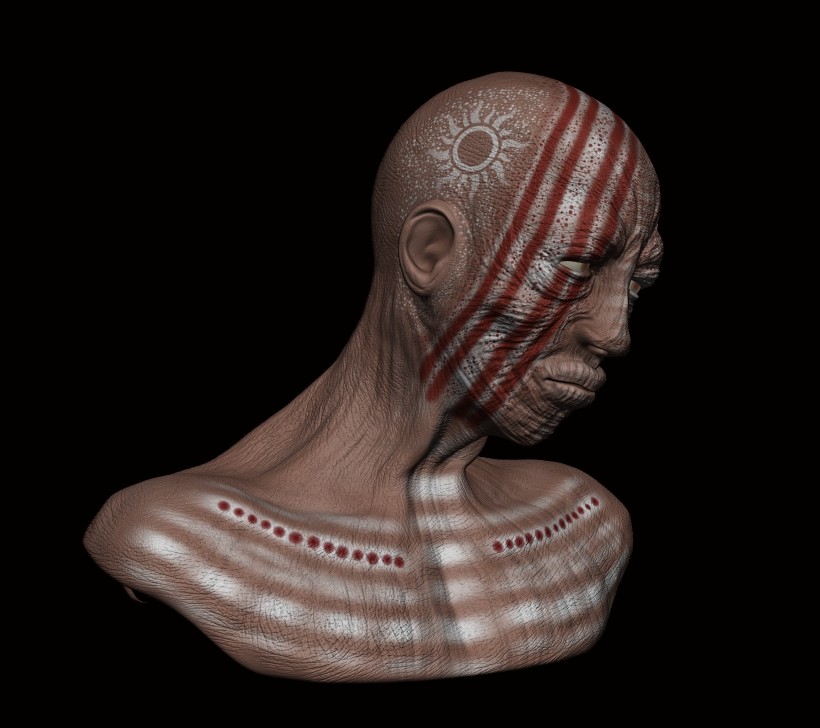 ArtStation - Tribal Character Design.