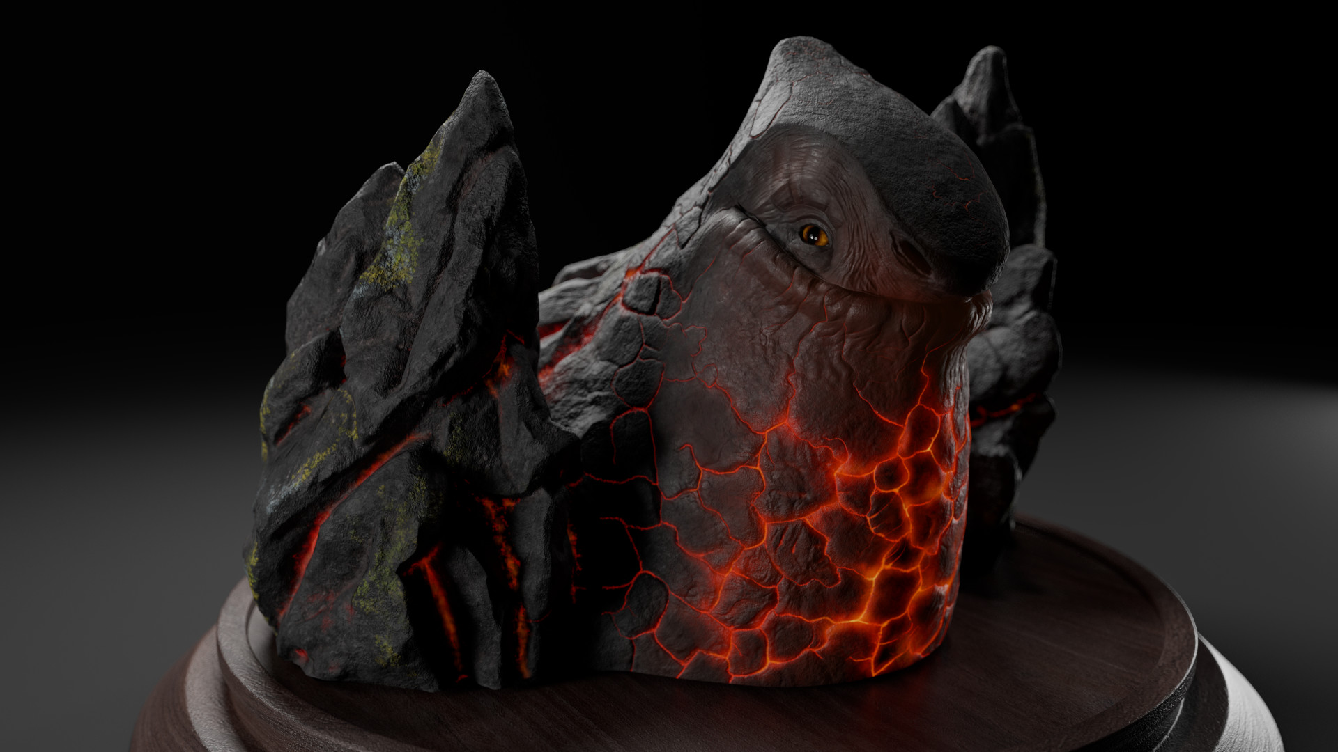 ArtStation - ZBrush Creature Bust