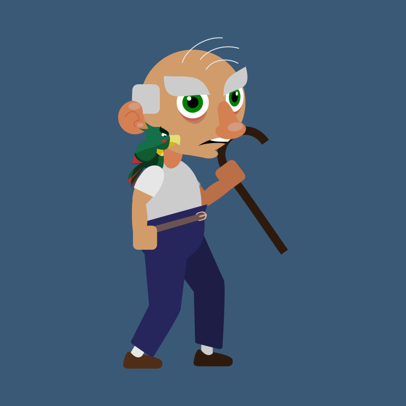 ArtStation - grumpy gramps