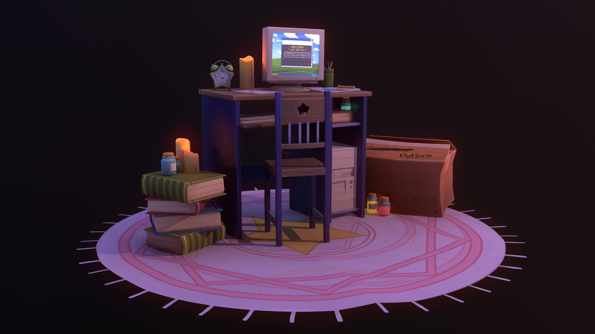 ArtStation - Bedroom Props