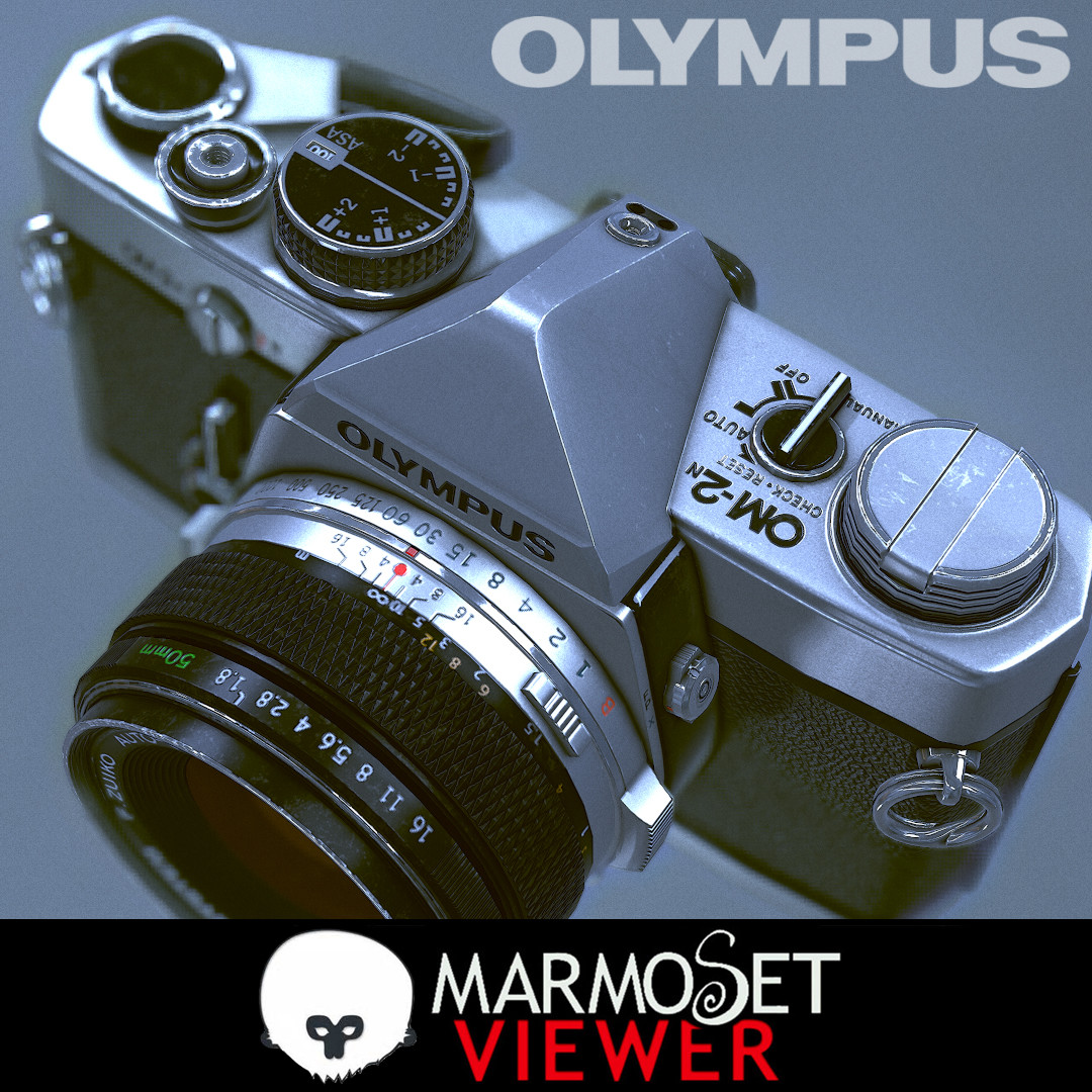 ArtStation - Olympus OM-2N Real-time Model