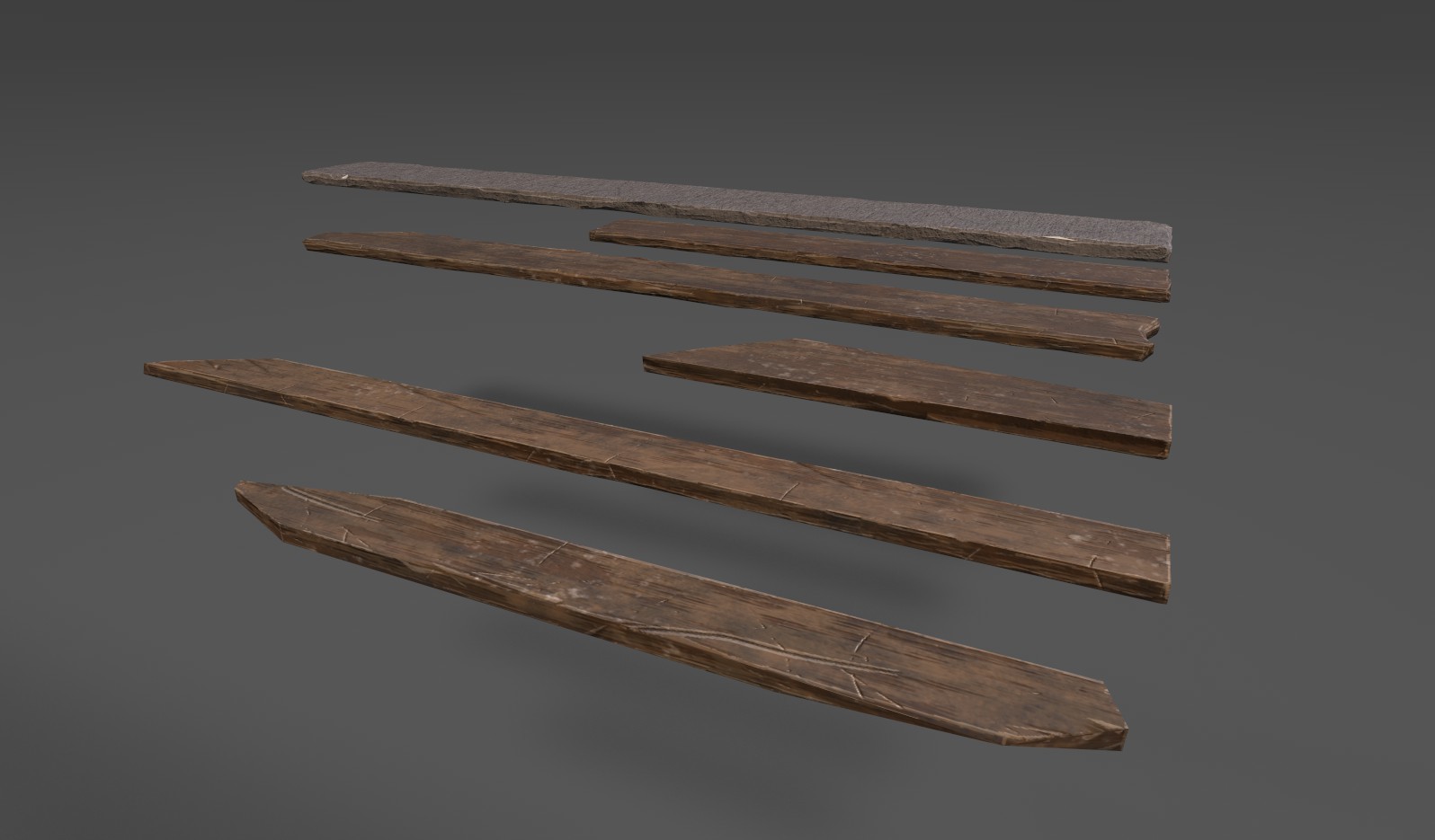 ArtStation - Wood Tiled Model