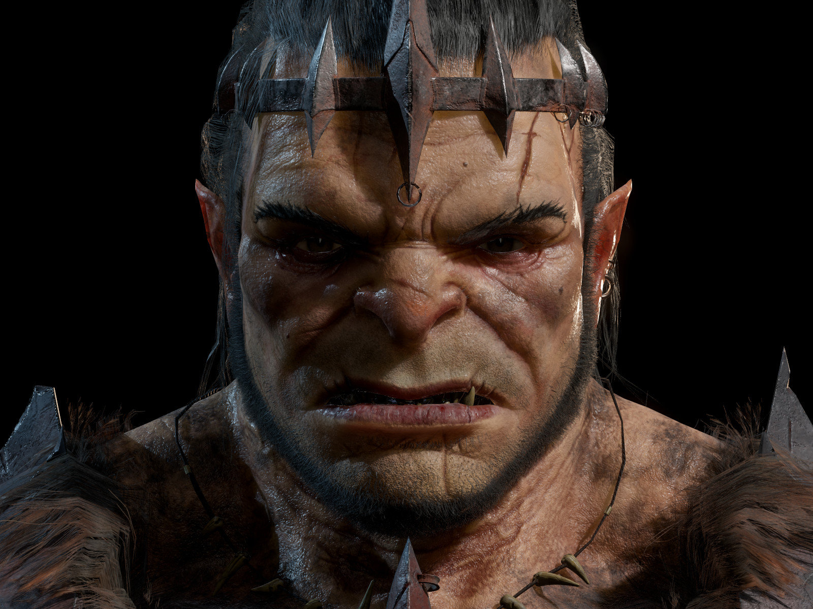 ArtStation - Real-time Orc